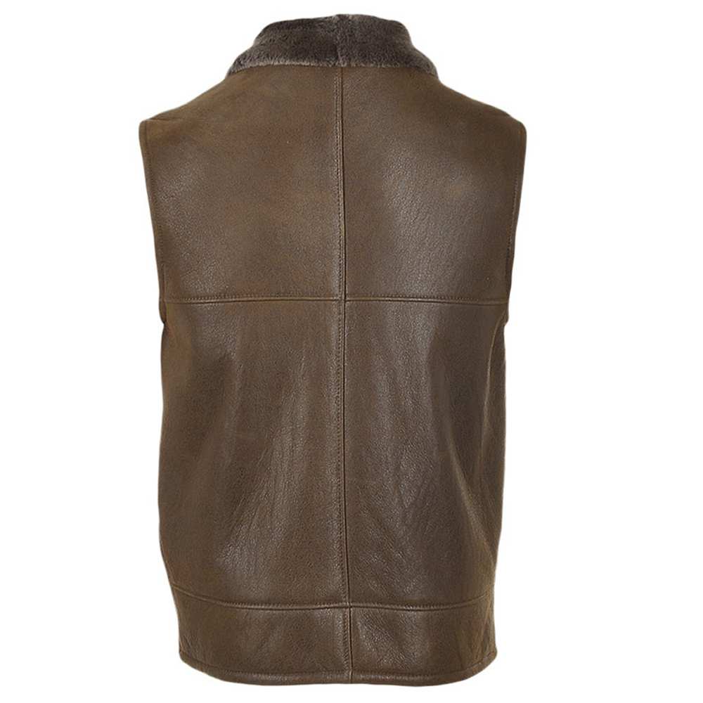 WW2 Pilot Shearling Leather Vests | Aviator B3 Vest Mens – Jacket Hunt